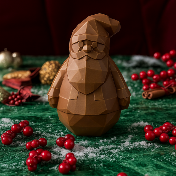 AARAYA® Santa Diamond Chocolate Figurine